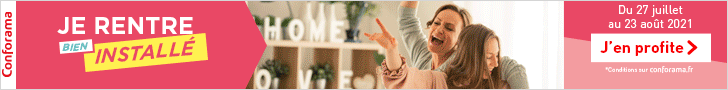 Code Promo Conforama Août 2021 | 25% réduction + 7% Cashback | soldes 2021