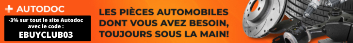 Code Promo Autodoc | 3€ de réduction + jusqu'à 6% en Cashback