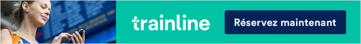 Code Promo Trainline | 5€ de réduction + jusqu'à 4% en Cashback