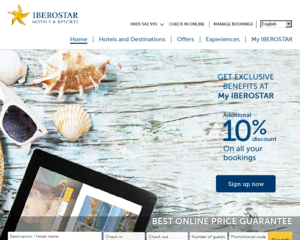 Code Promo Iberostar | 20% de réduction + 2,9% en CashBack