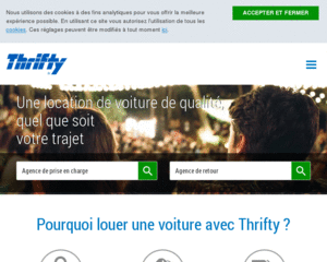 Code Promo Thrifty | Réductions en Septembre 2025