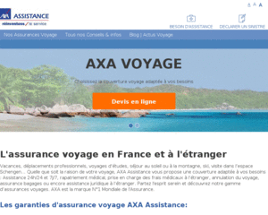 Code Promo AXA Assistance | Assurance court séjour à partir de 10,99