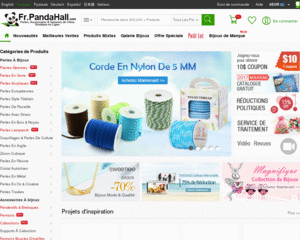 Code Promo PandaHall | 4.50€ de réduction + 2% en Cashback